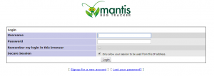 MantisBT Demo Site » Try MantisBT without installing it
