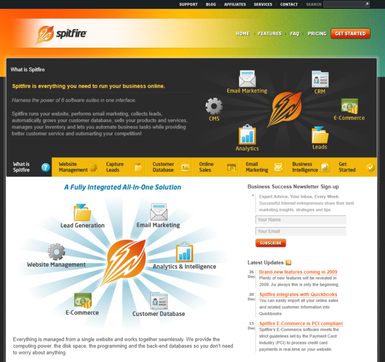 Spitfire Demo Site » Try Spitfire without installing it