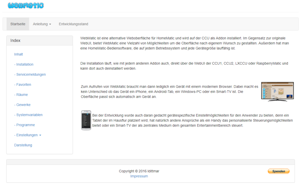 Webmatic Demo Site » Try Webmatic without installing it