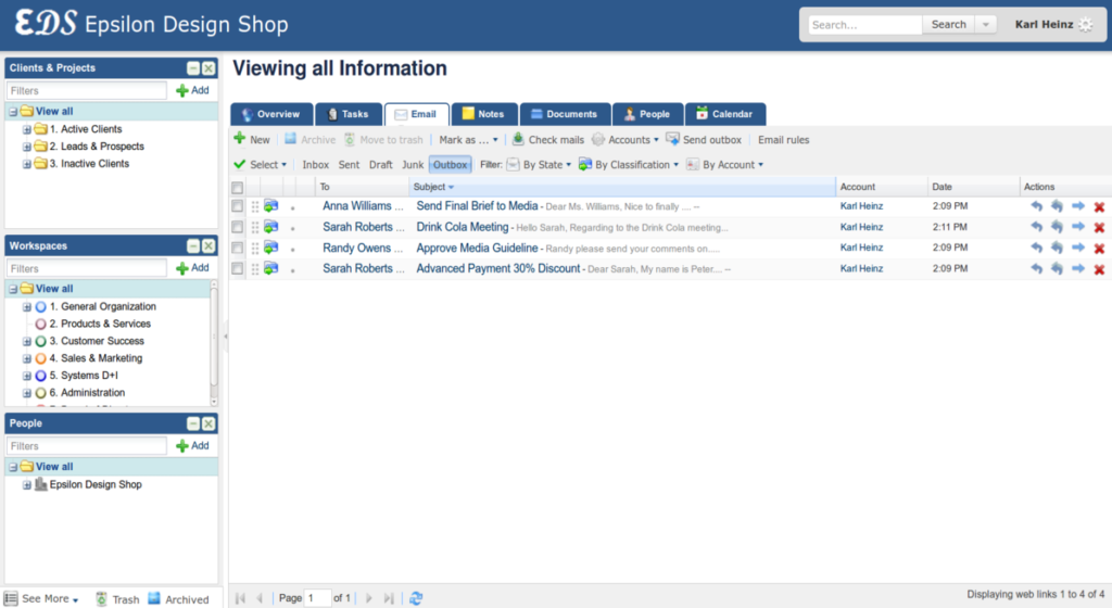 Feng Office Demo Site » Try Feng Office without installing it