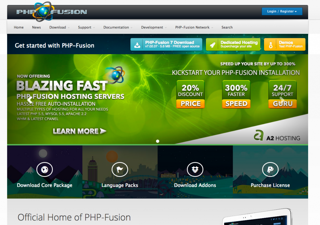 Php Fusion Demo Site Try Php Fusion Without Installing It