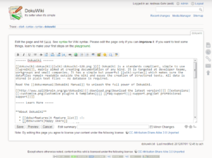 DokuWiki Demo Site » Try DokuWiki without installing it